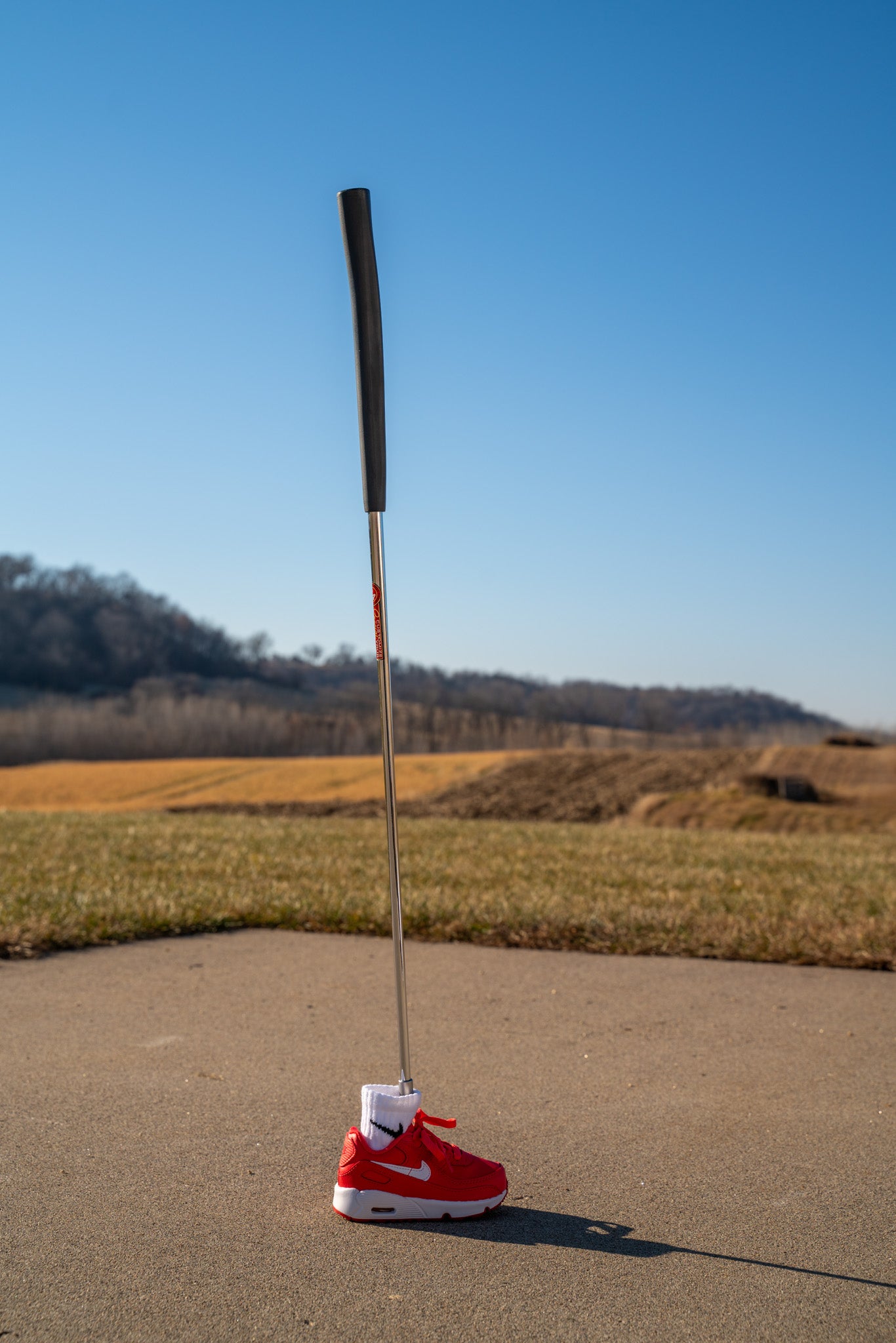 Nike Air Max 90 [TRACK RED] Standing Sneaker Putter Cover – SneakerPutt